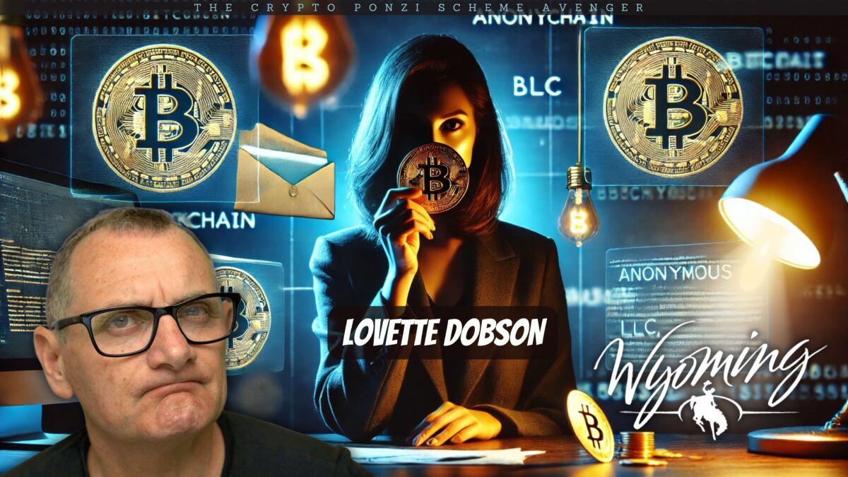 Satirist Scam Fighter aka The Crypto Ponzi Scheme Avenger