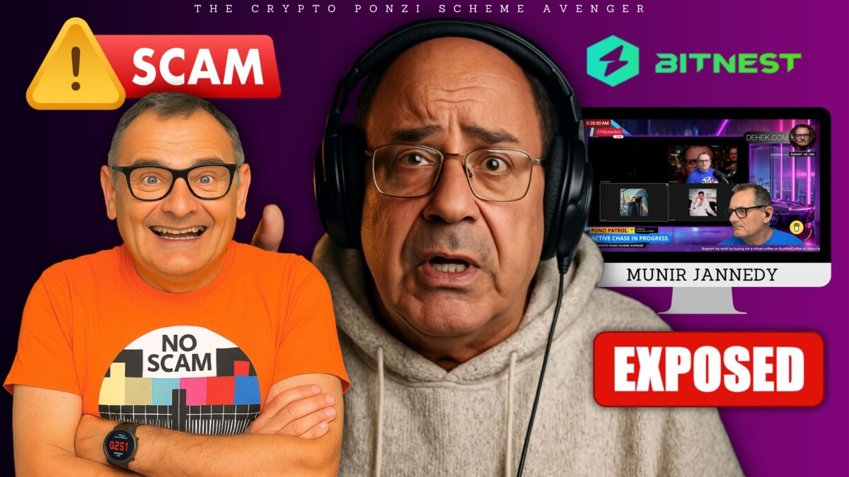 Satirist Scam Fighter aka The Crypto Ponzi Scheme Avenger